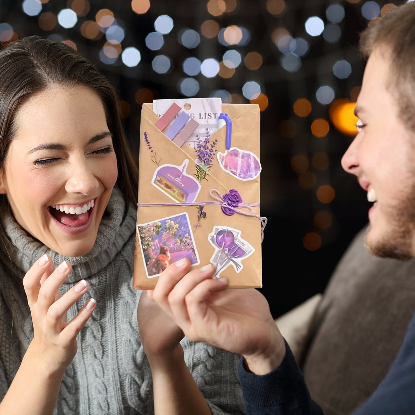 GHNJK Blind Date with a Book - Romantic Mystery Book Box with ...