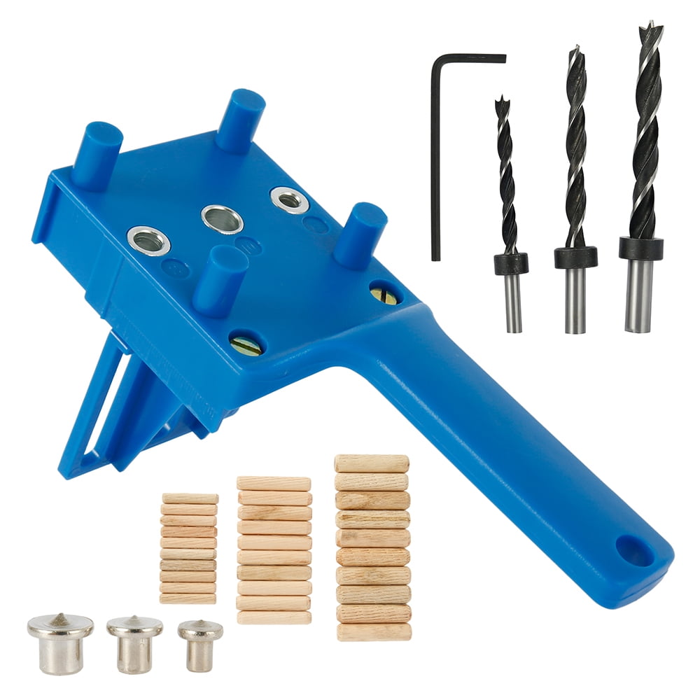 Ghojet Woodworking Doweling Jig Drill Guide Tool, ABS Plastic, Self ...