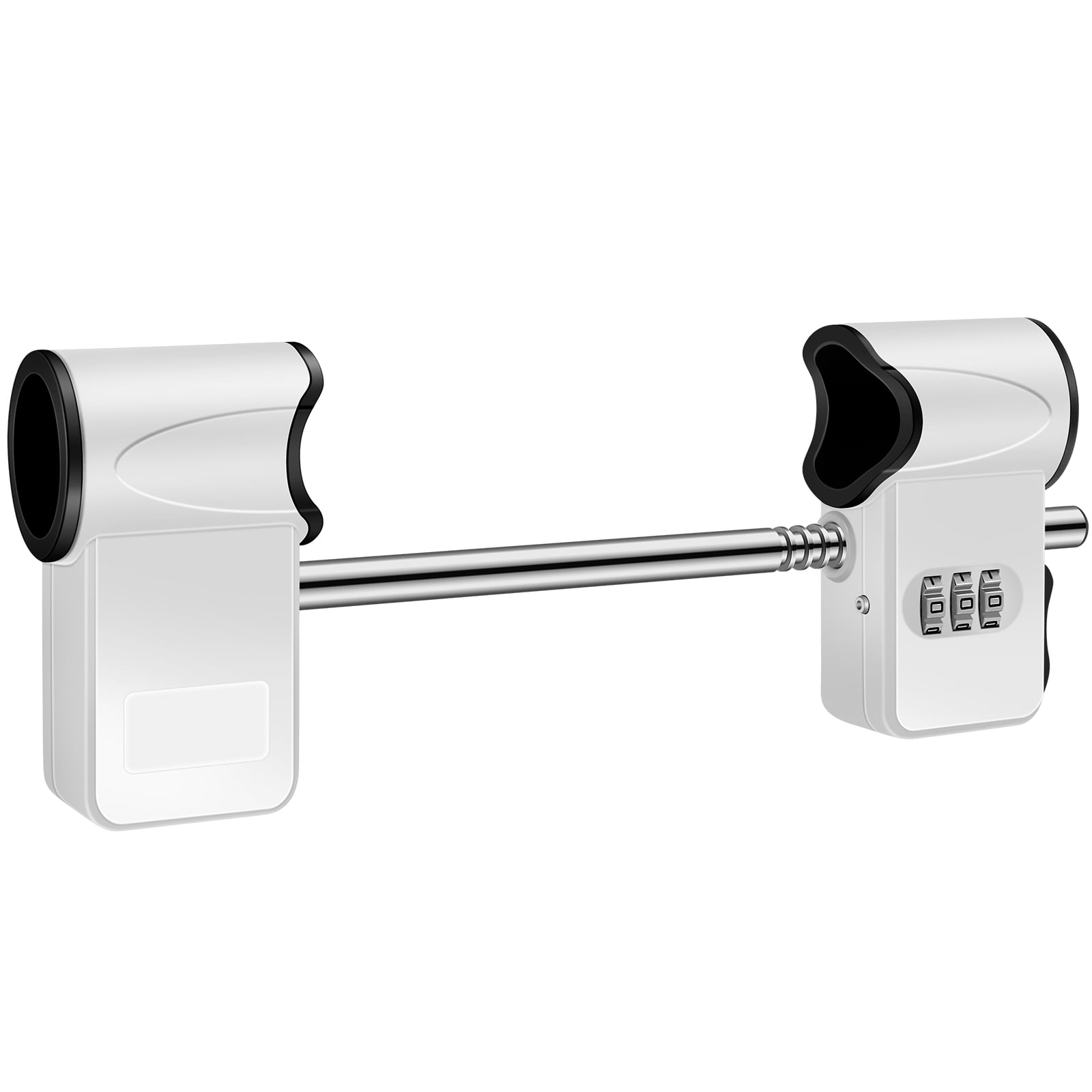 GHOJET Double Door Combination Lock Metal 3-Digit Door Security Code ...