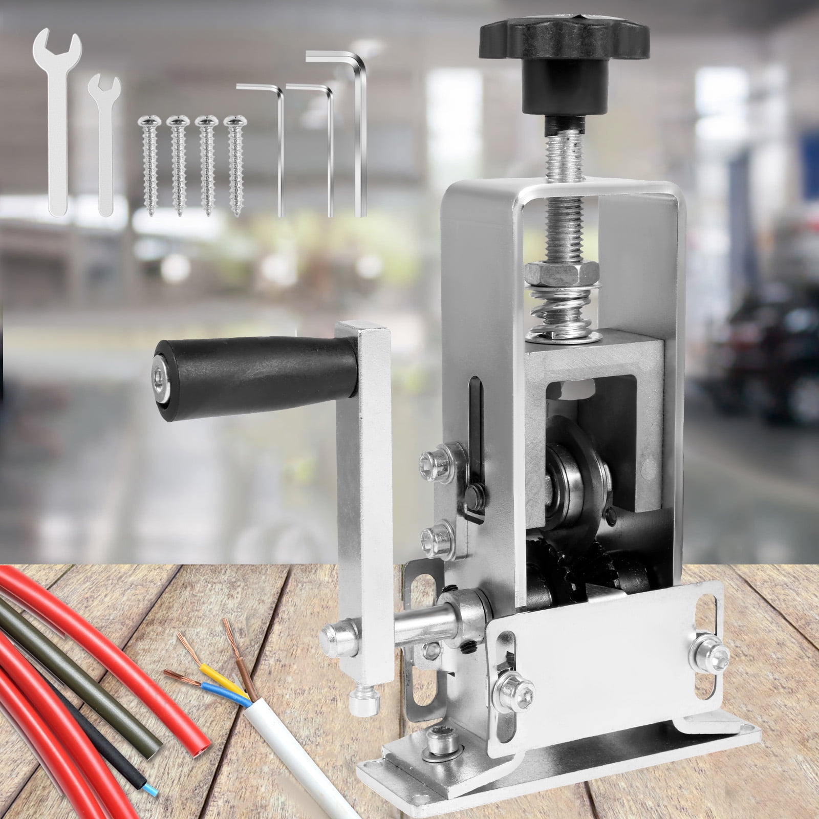 GHOJET Manual Wire Stripper Electric Wire Stripping Machine Drill ...