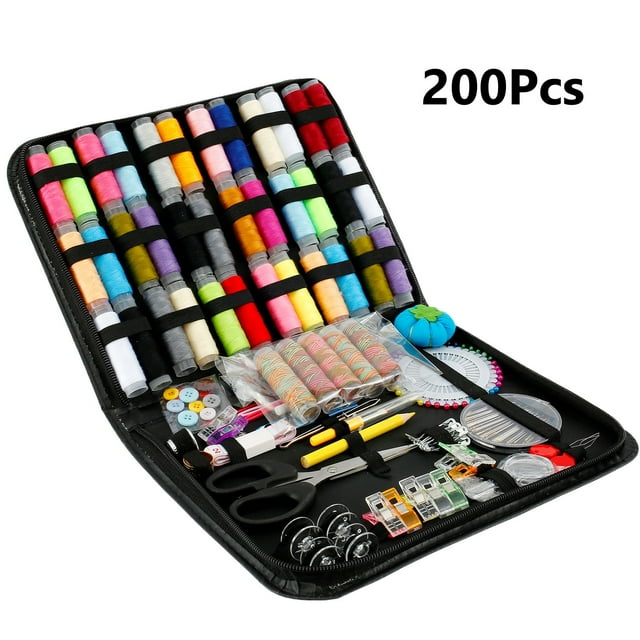 Ghojet Sewing Kit for Home,200 Pcs Sewing Kits for Adults,Needles And ...