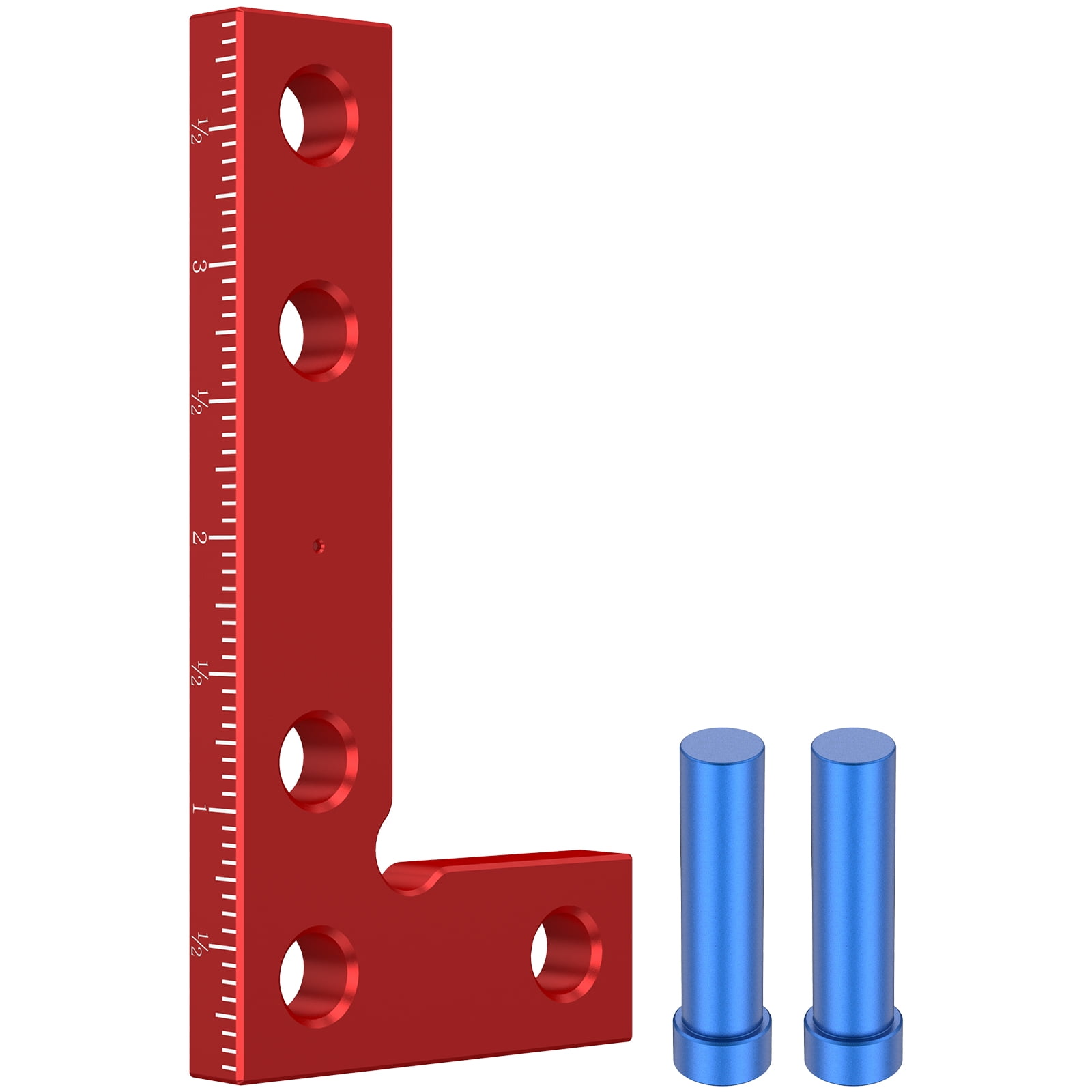Ghojet Small Square Center Finder Tool Aluminum Alloy Mini Square Ruler