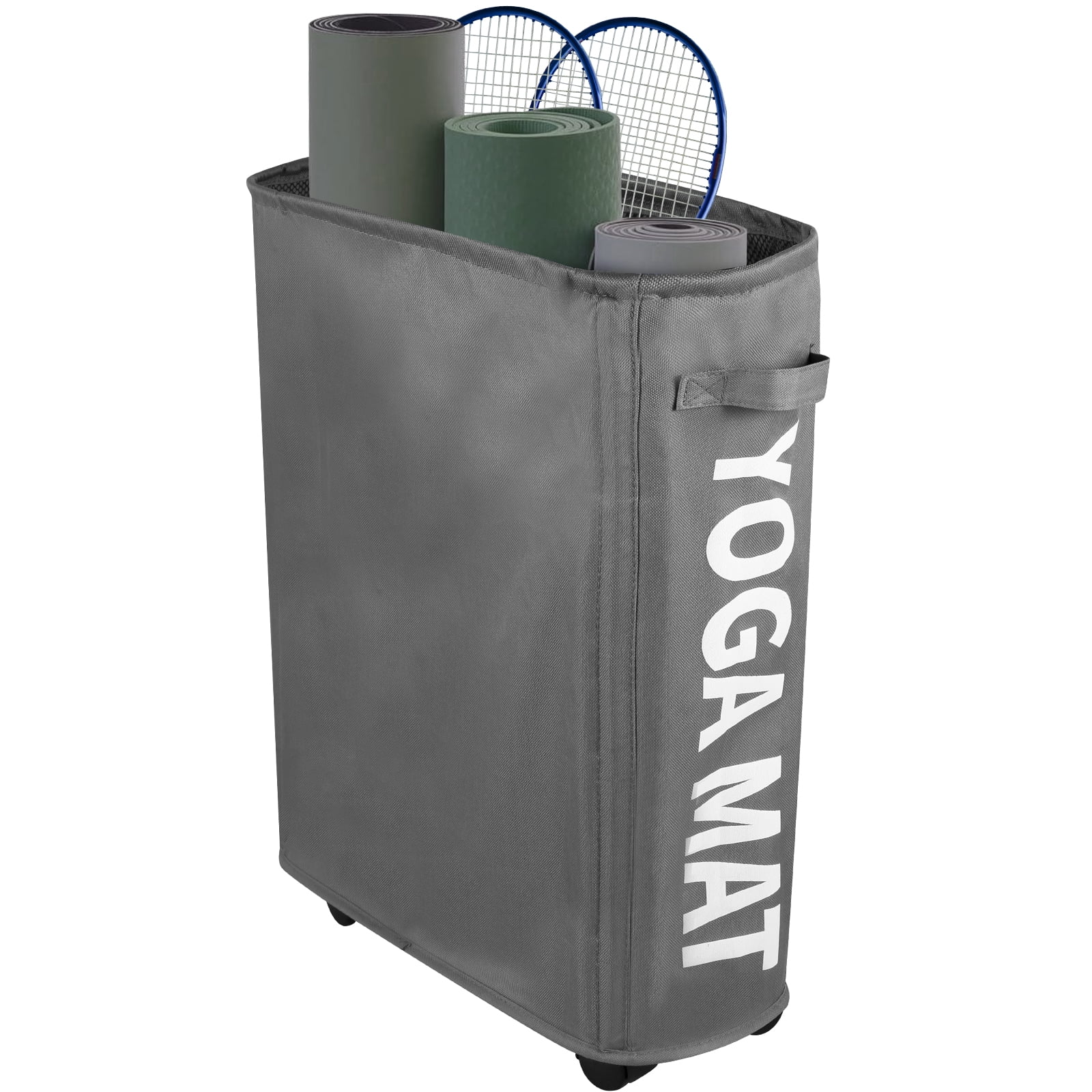 GHOJET Yoga Mat Storage Racks Yoga Mat Holder Dustproof Yoga Mat ...