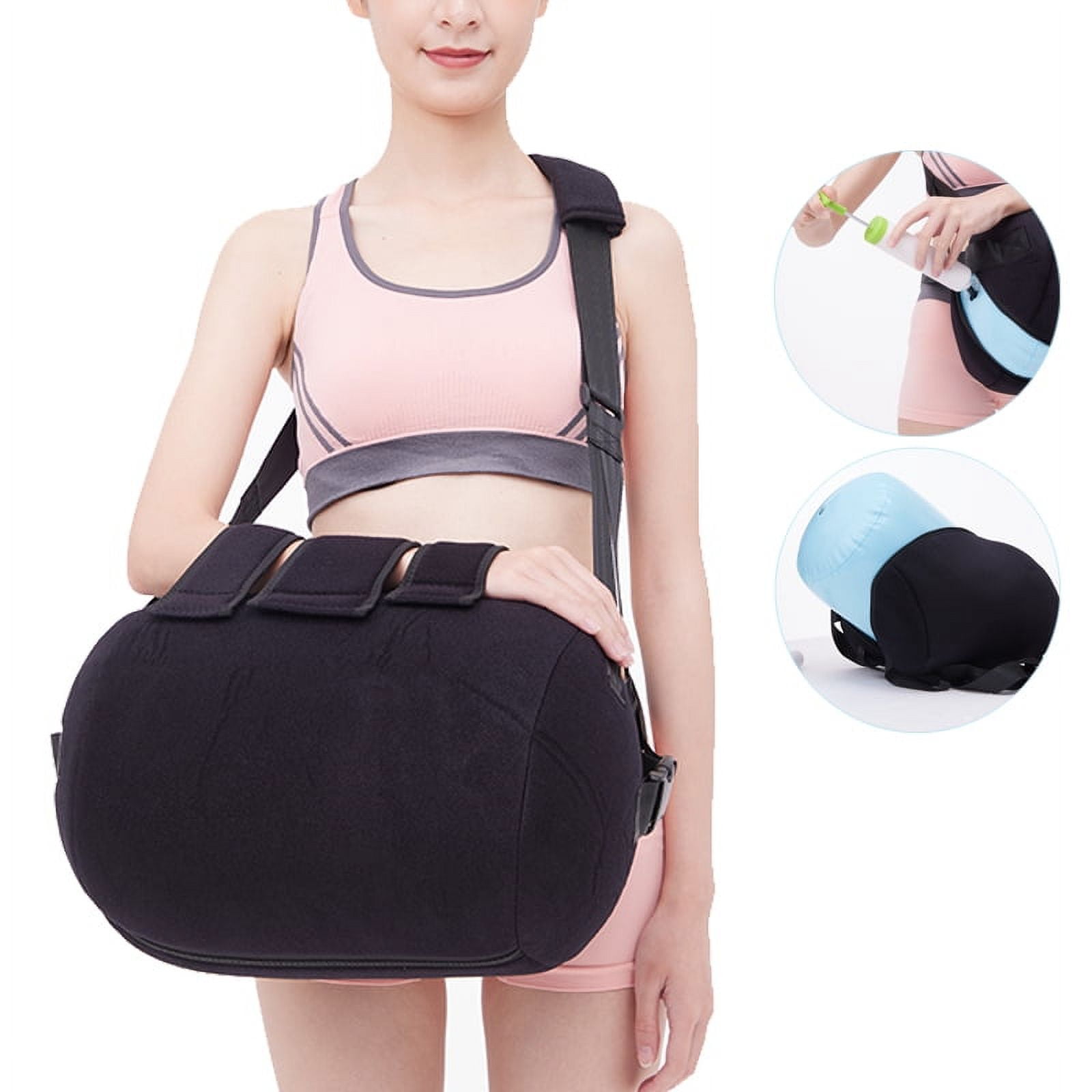 GHORTHOUD Adjustable Inflatable Shoulder Brace With Pillow for Shoulder ...