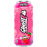 GHOST® Zero Sugars Energy Drink, BUBBLICIOUS® Strawberry Splash, 16 fl ...
