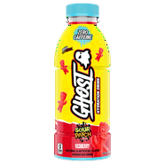 GHOST Energy Drink, Zero Sugar, SOUR PATCH KIDS Blue Raspberry Flavor ...