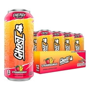 GHOST Zero Sugar Multipack Energy Drink, Authentic SWEDISH FISH Flavor ...