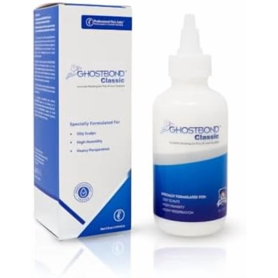 GHOSTBOND Classic Replacement 5oz - Invisible Wig Bonding Glue: Water ...