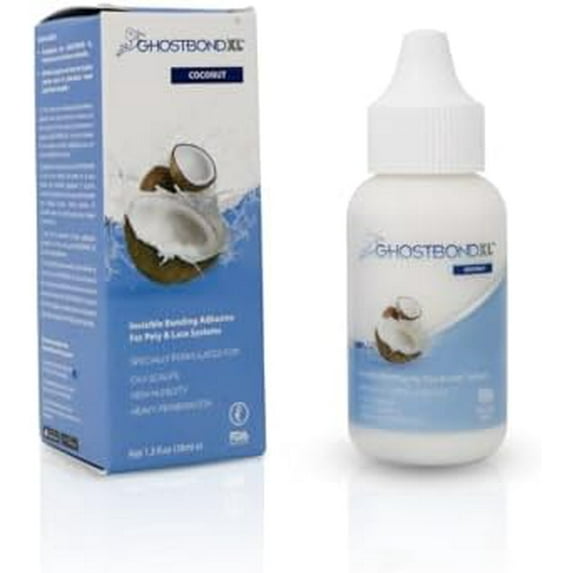 GHOSTBOND XL Replacement - 1.3oz - Invisible Bonding Wig Glue: Extra ...