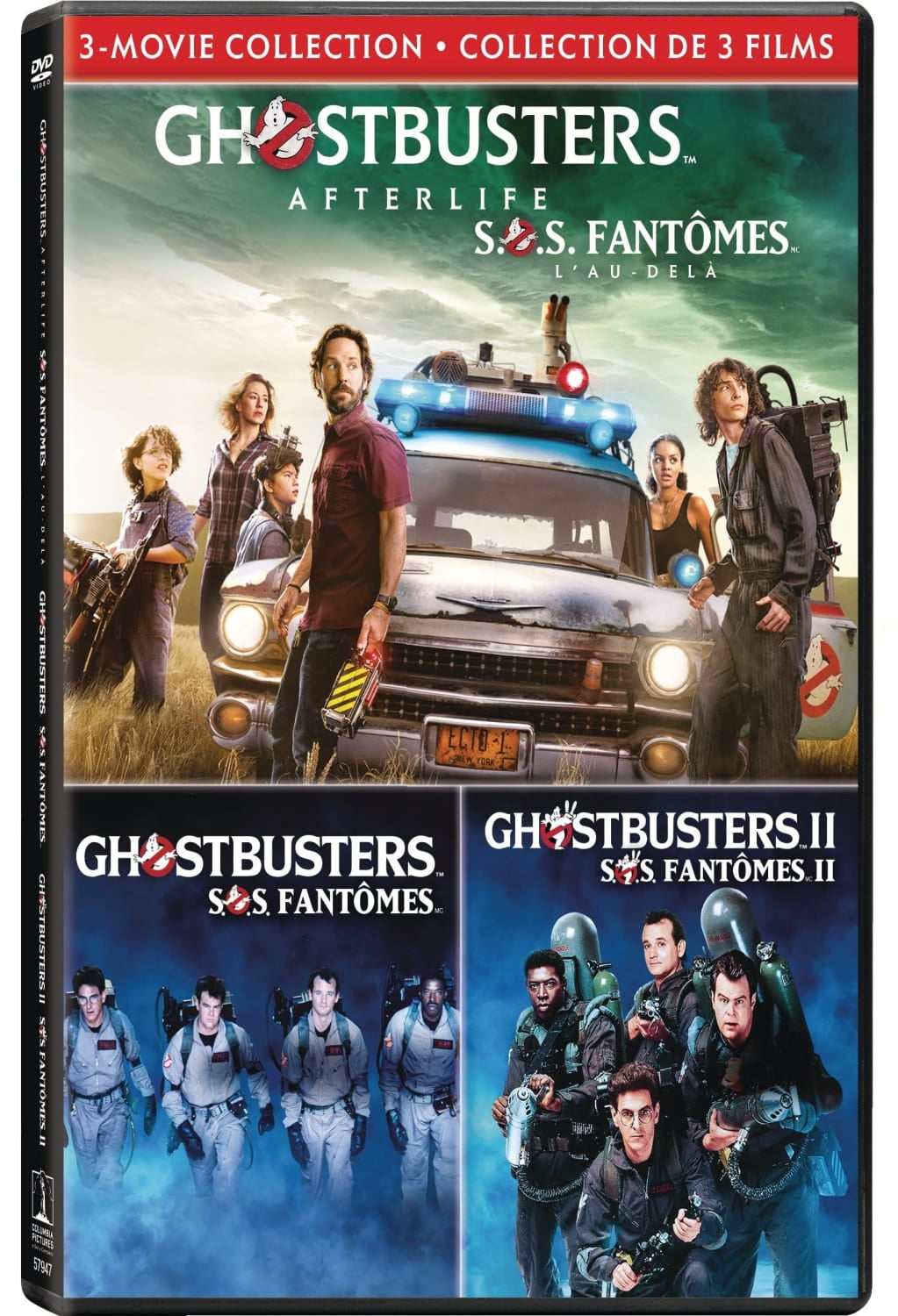 GHOSTBUSTERS (1984) / GHOSTBUSTERS II / GHOSTBUSTERS: AFTERLIFE ...