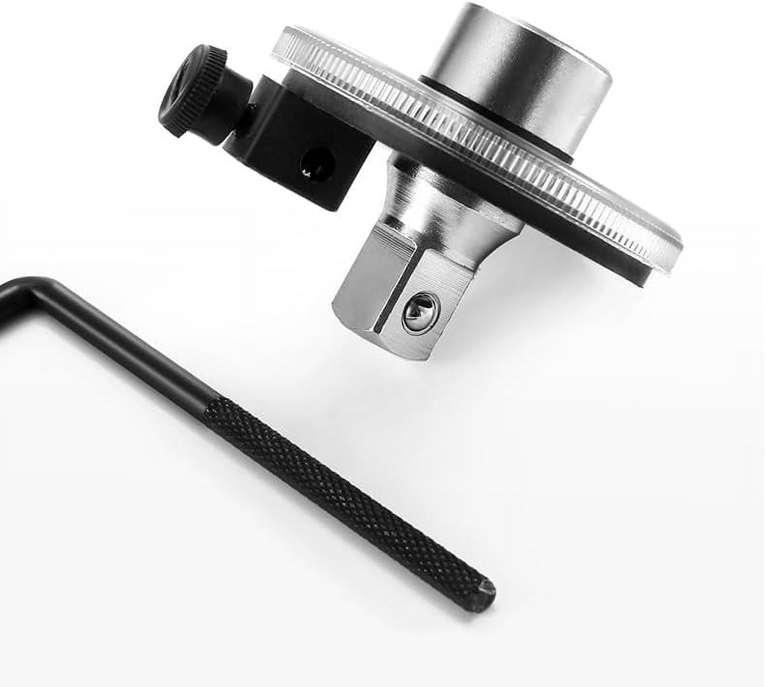 GHRTGR-1/2 Inch Torque Wrench Angle Gauge Tool, 360° Adjustable 1/2 ...