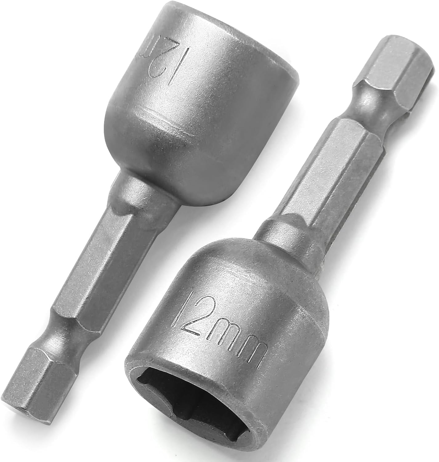 GHRTGR-1/4 Hex Magnetic Nut Driver Drill Bit 12mm Socket Adapter Quick Change Socket Nut Adapter ...