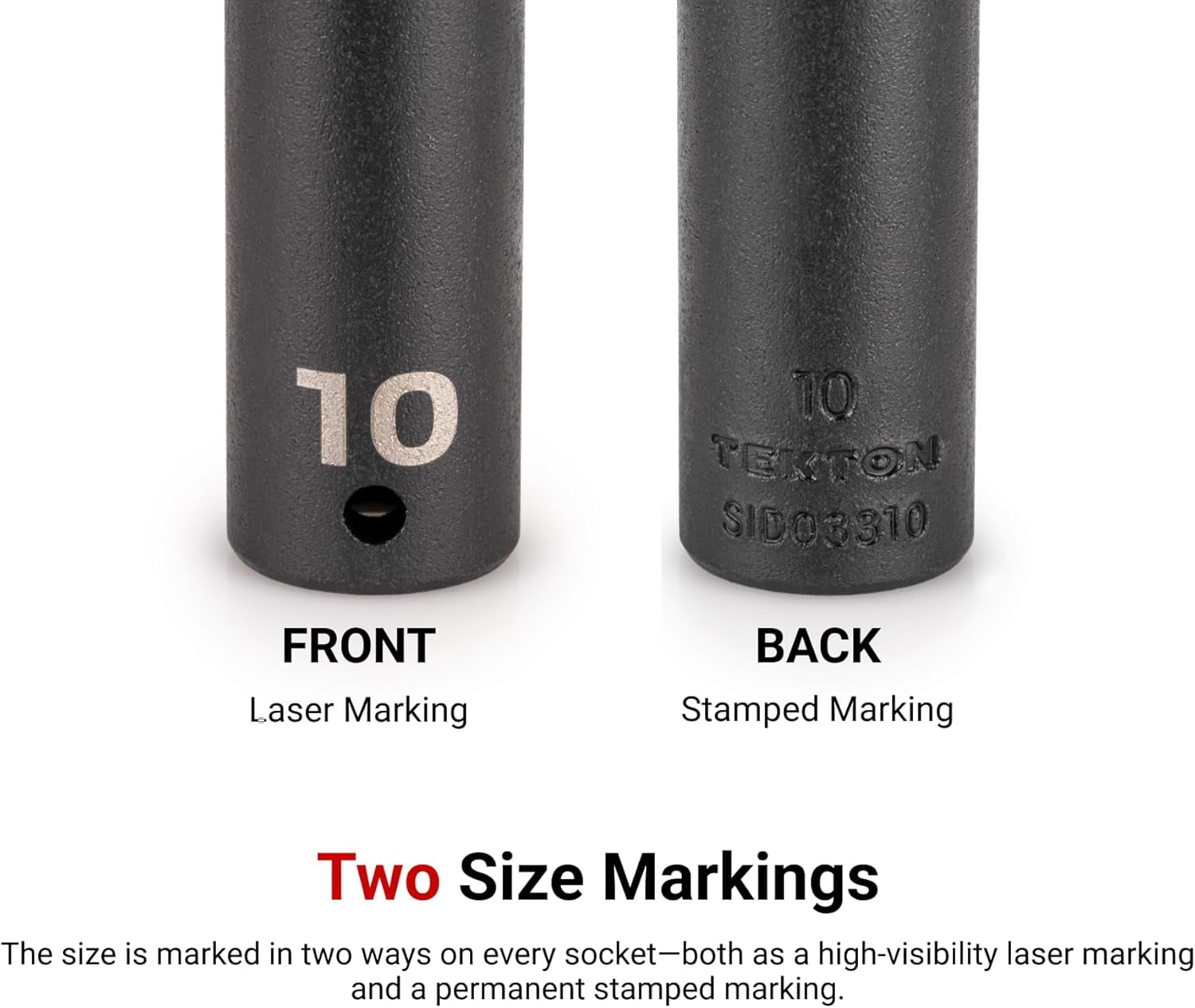 GHRTGR-1/4 Inch Drive x 3/16 Inch Deep 12-Point Impact Socket ...