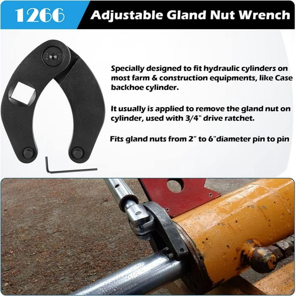 Hydraulic Cylinder Spanner Wrench