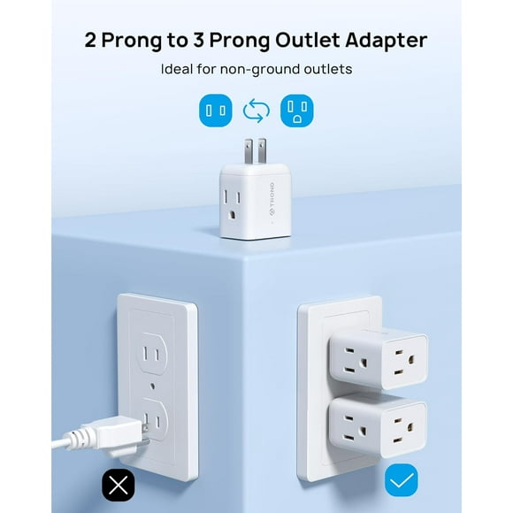 Multi Plug Adapters in Plug Adapters - Walmart.com