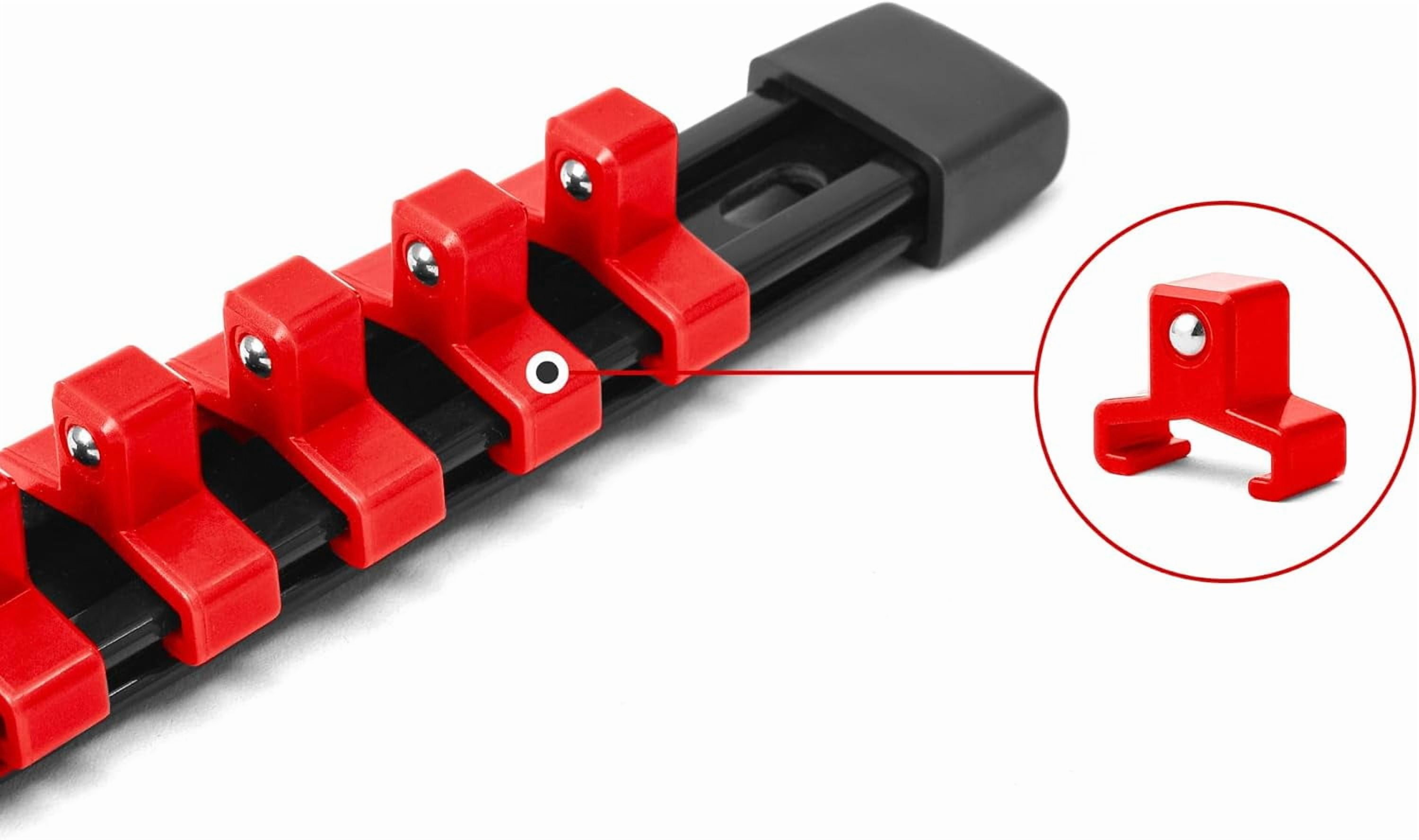 GHRTGR-20 Pcs 3/8 inch Drive Clips for ABS Socket Rails Organizer ...