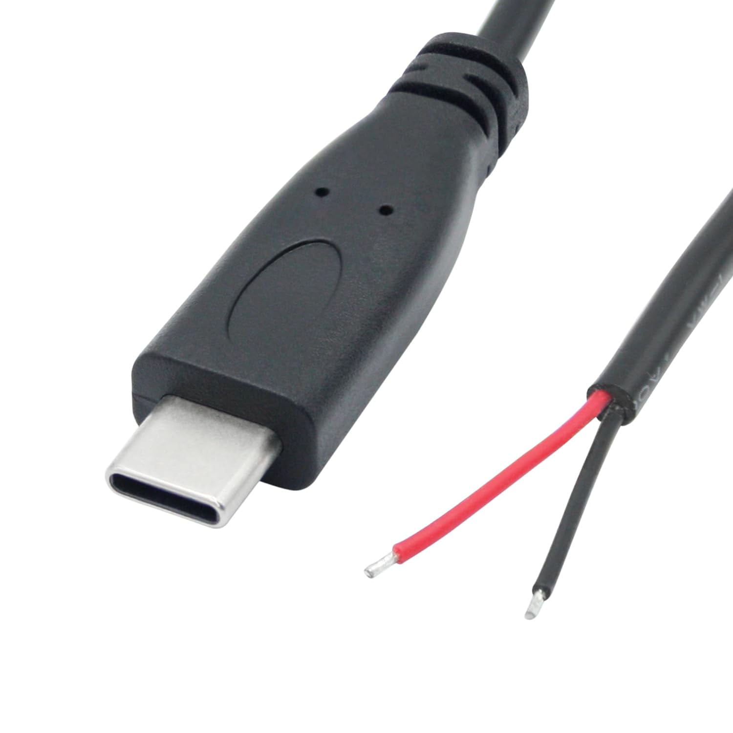 GHRTGR-2Pcs USB C to 2 Pin Bare Wire Open End Wire, 1M/3FT USB Type C ...