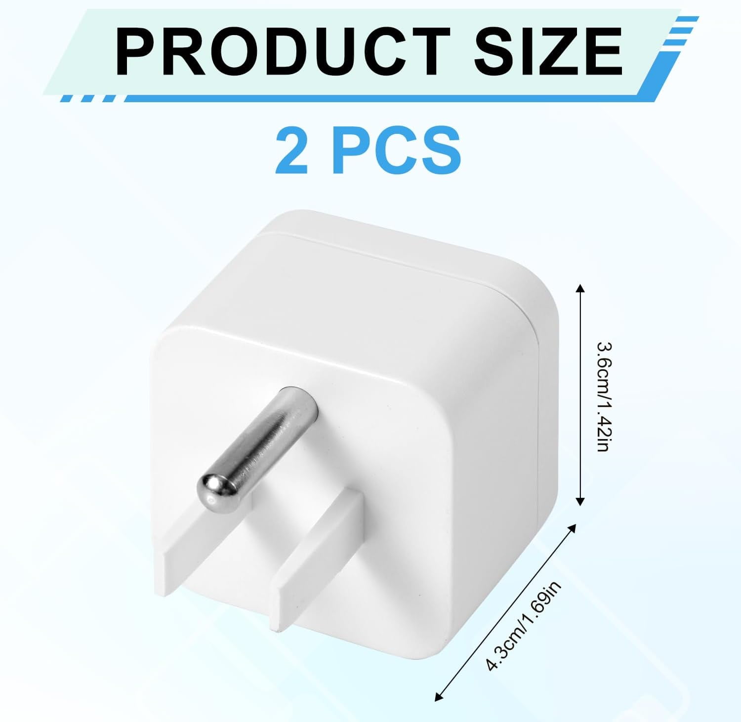 GHRTGR-2pcs Grounding Plug Adapter, Safety Grounding Outlet Adapter ...