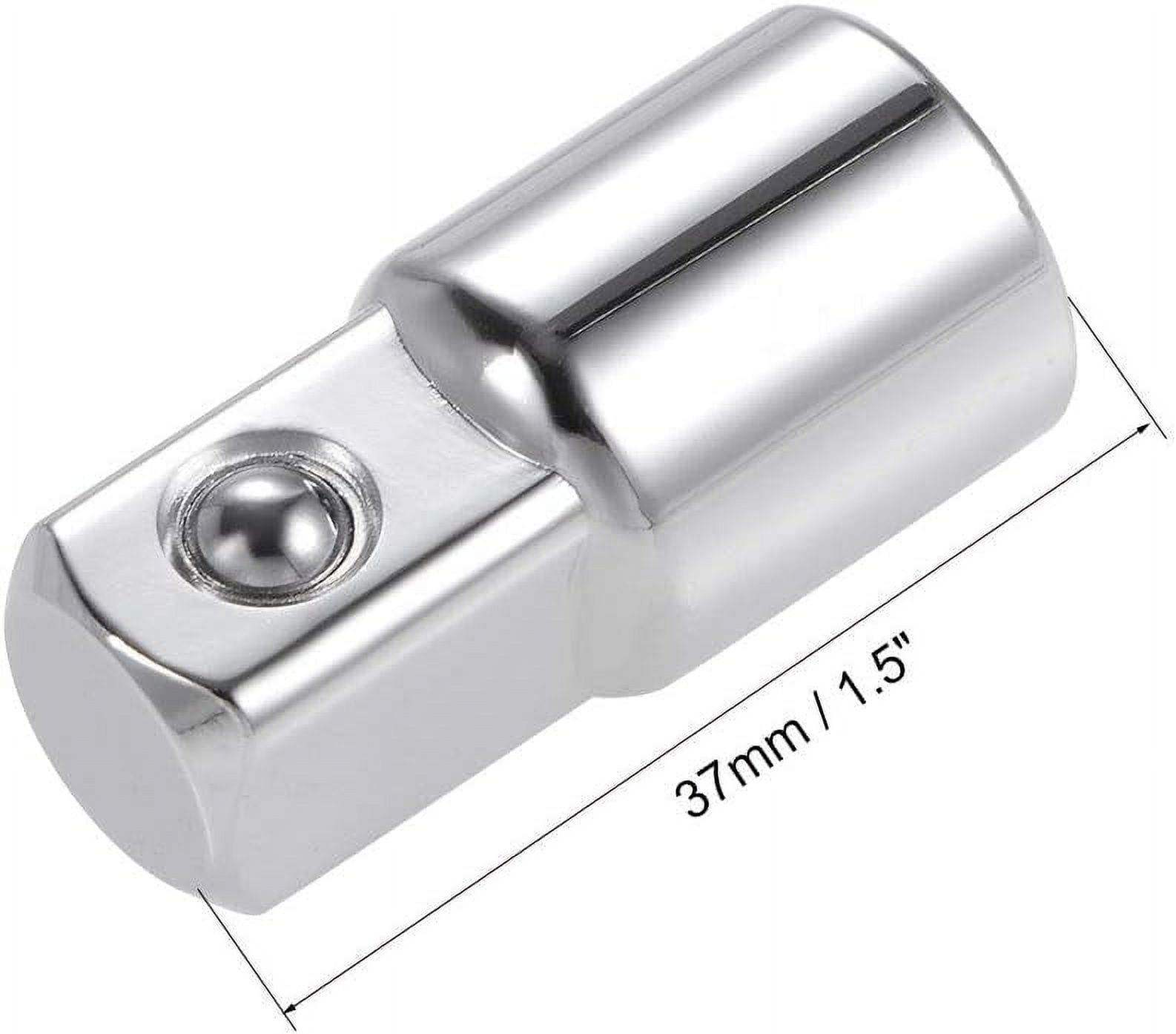 GHRTGR-3 Pcs 3/8 Inch Drive (F) x 1/2 Inch (M) Socket Adapter for ...