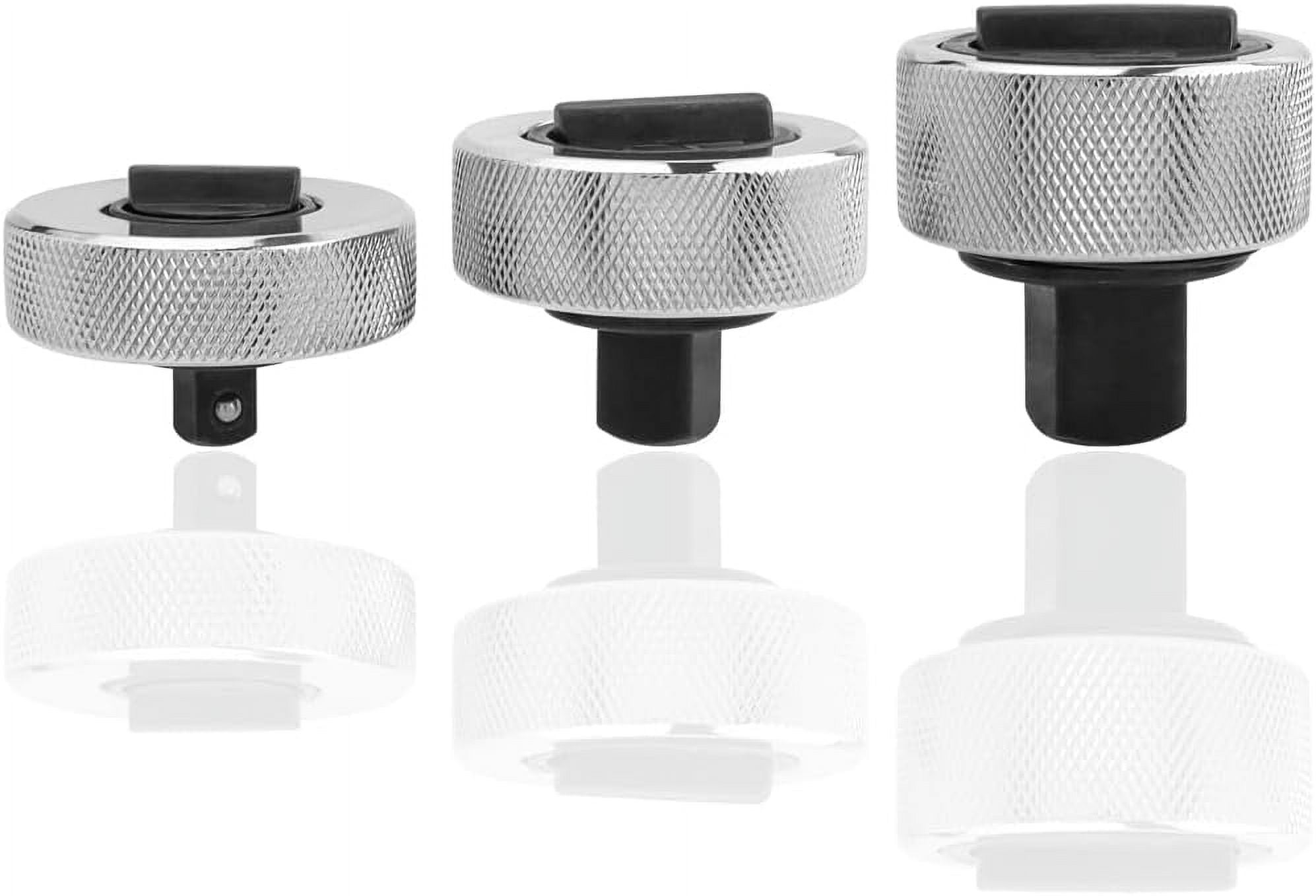 GHRTGR-3Pcs Mini Finger Ratchet Set, 1/2" 3/8" 1/4" Drive Palm Ratchet ...