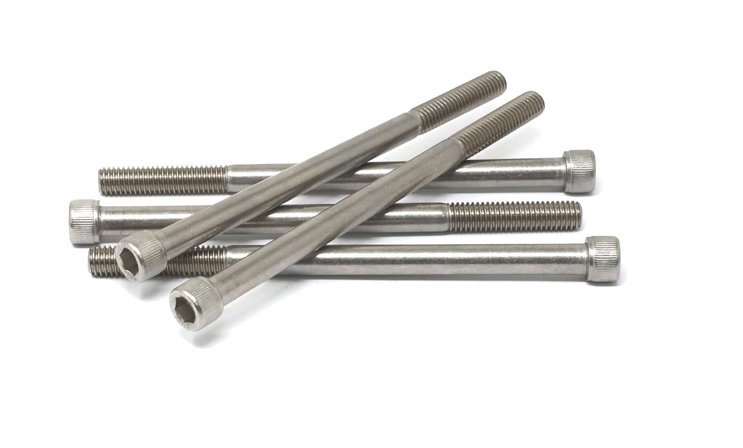 GHRTGR-5 Pcs 3/8-16 x 6 Partially Threaded Stainless Steel 304 Hex ...