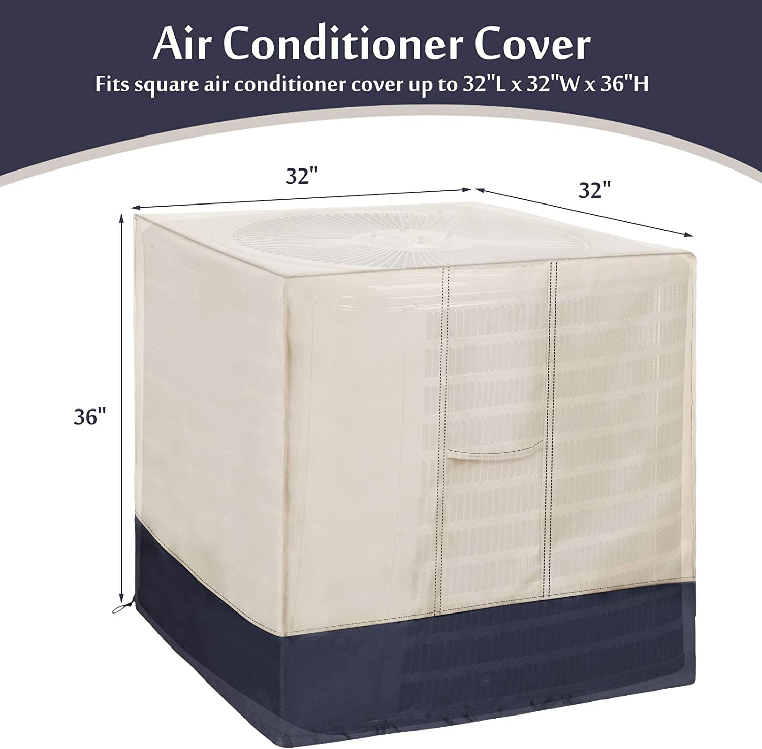 GHRTGR-Air Conditioner Cover for Outside Units, AC Cover for Outdoor ...