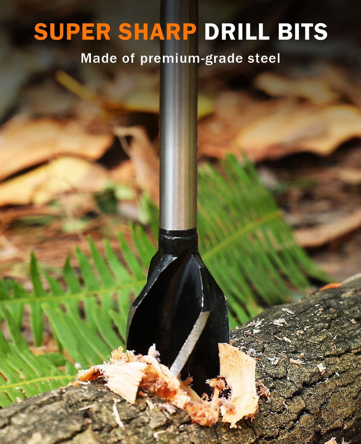 GHRTGR-Bushcraft Hand Auger Wrench, Heavy-Duty Scotch Eye Wood Auger ...