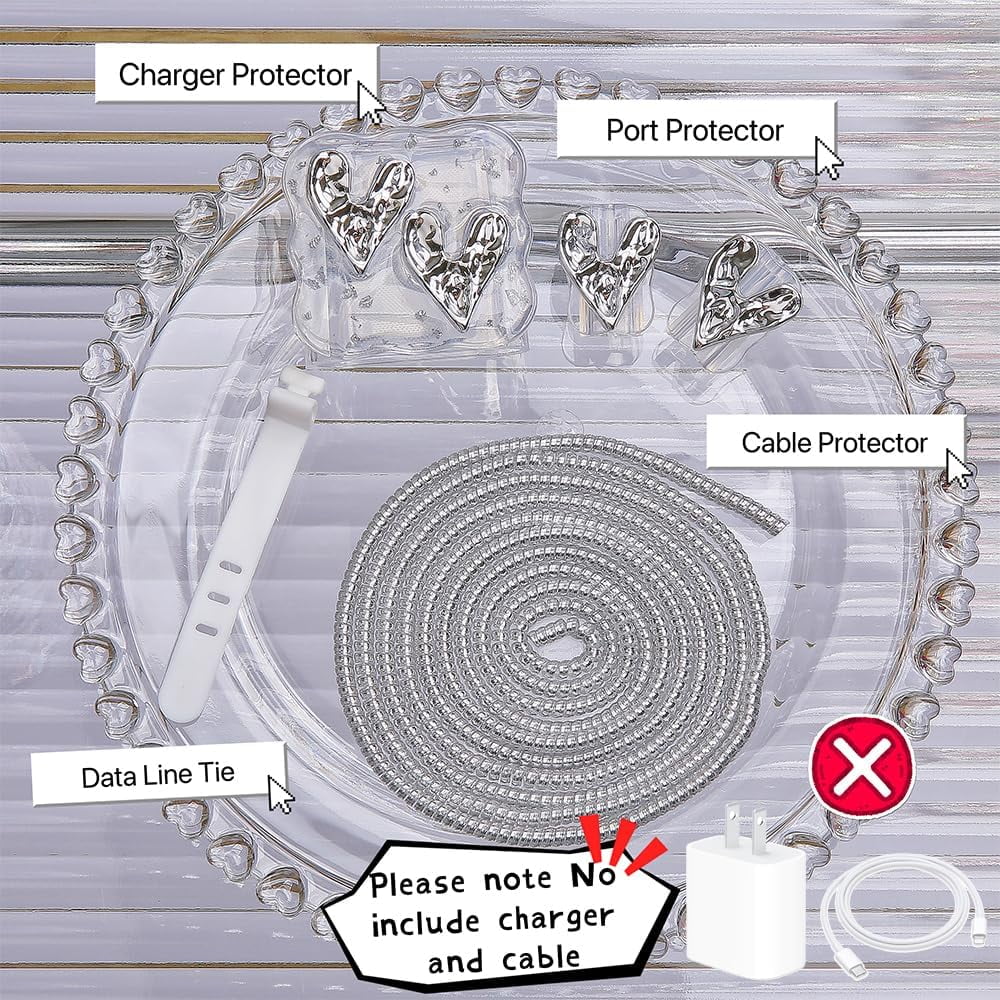 GHRTGR-Charger Protector Compatible with iPhone 18W/20W Charger Adapter ...