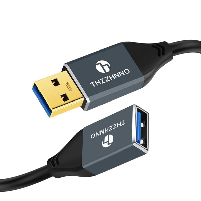 GHRTGR-Coiled USB Extension Cable, 5Gbps Retractable USB A Male to ...