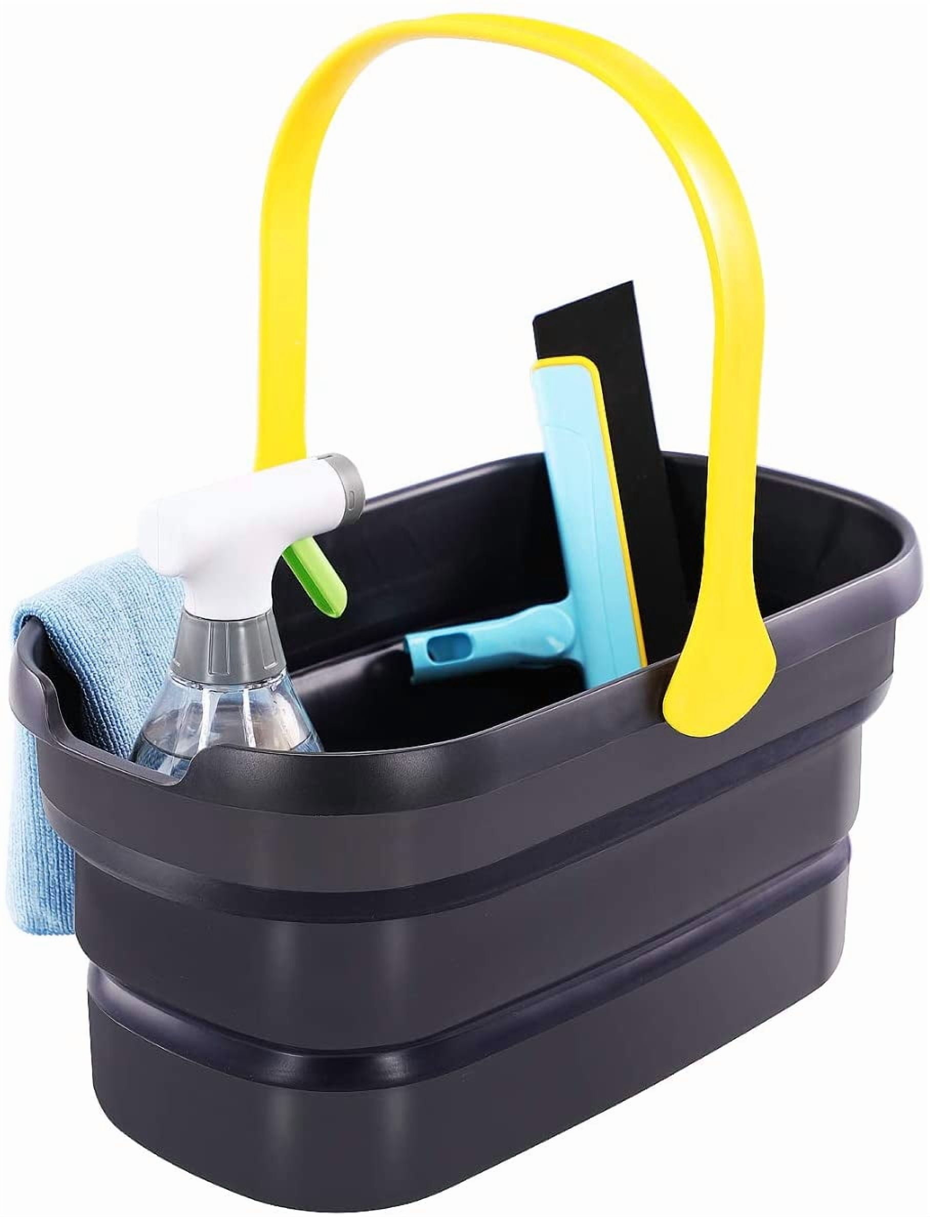 GHRTGR-Collapsible Plastic Bucket Mop Bucket 10L (2.6Gallon) Cleaning ...