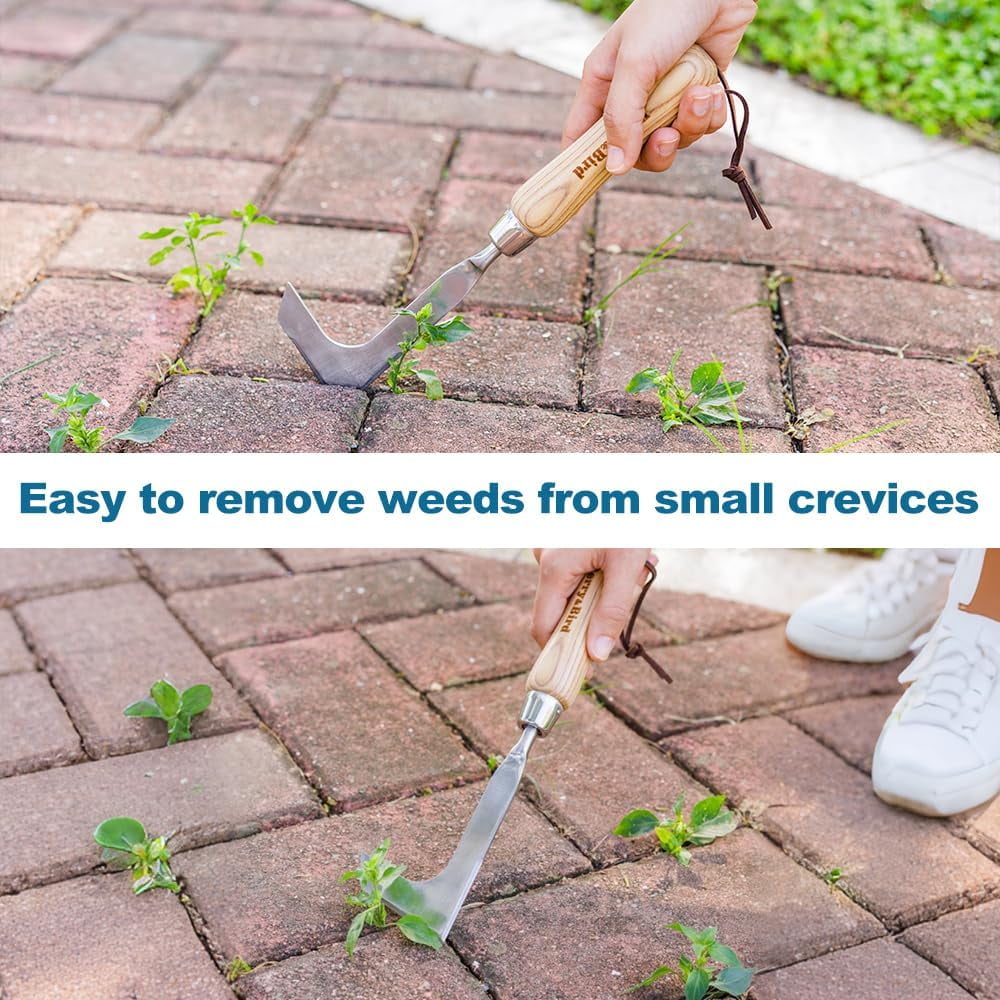 GHRTGR-Crack Weeder, Crevice Weeding Tool, 11.2" Stainless Steel Manual ...