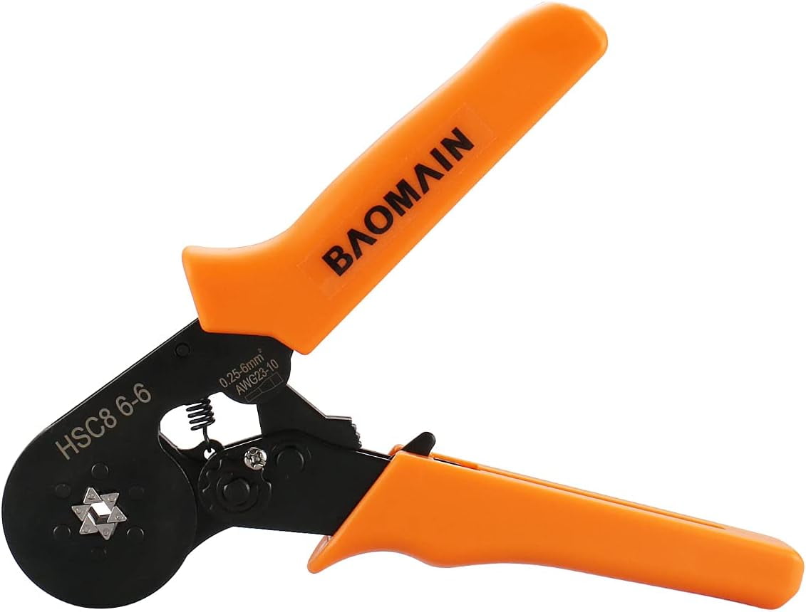 GHRTGR-Crimper Plier HSC8 6-6 Mini Self-adjustable Crimping Tools Use ...