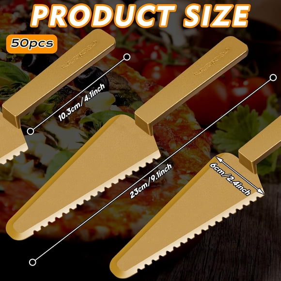 Plastic Pie Servers