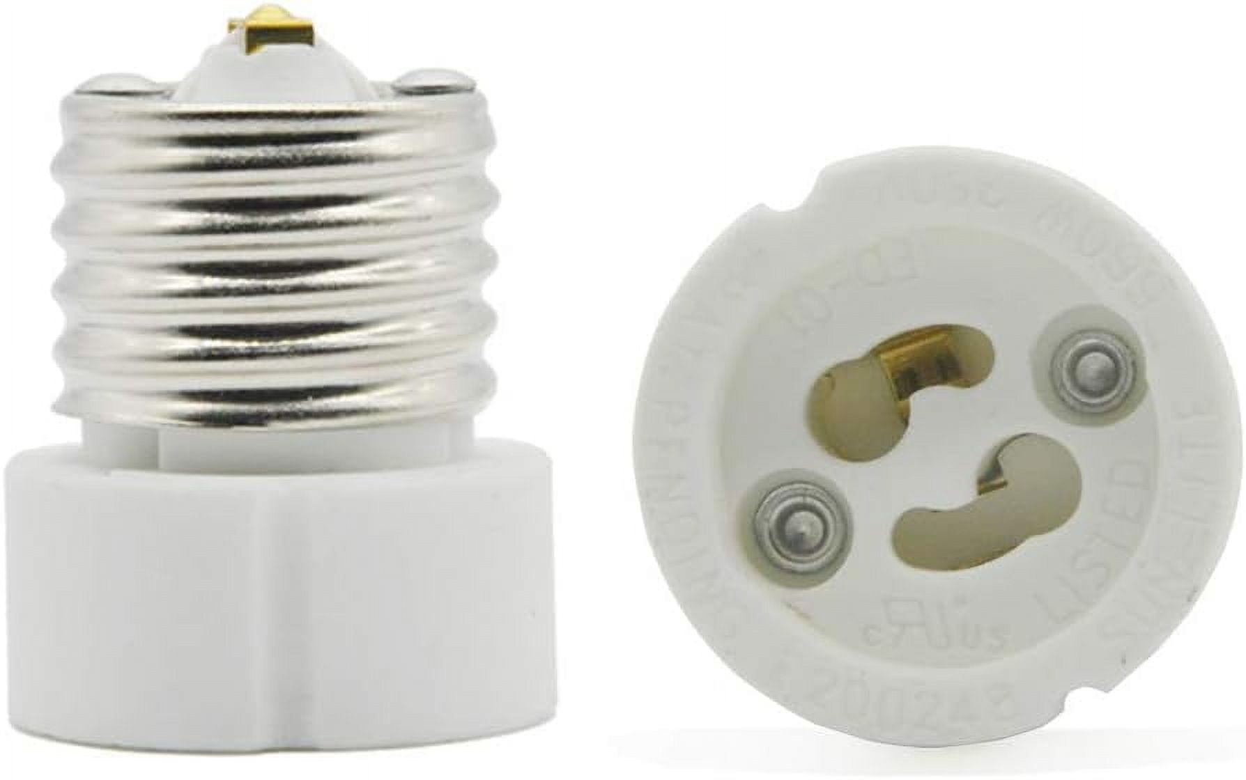 GHRTGR-E26 E27 Edison Screw Socket to GU10 Bayonet Base Adapter,GU10 ...