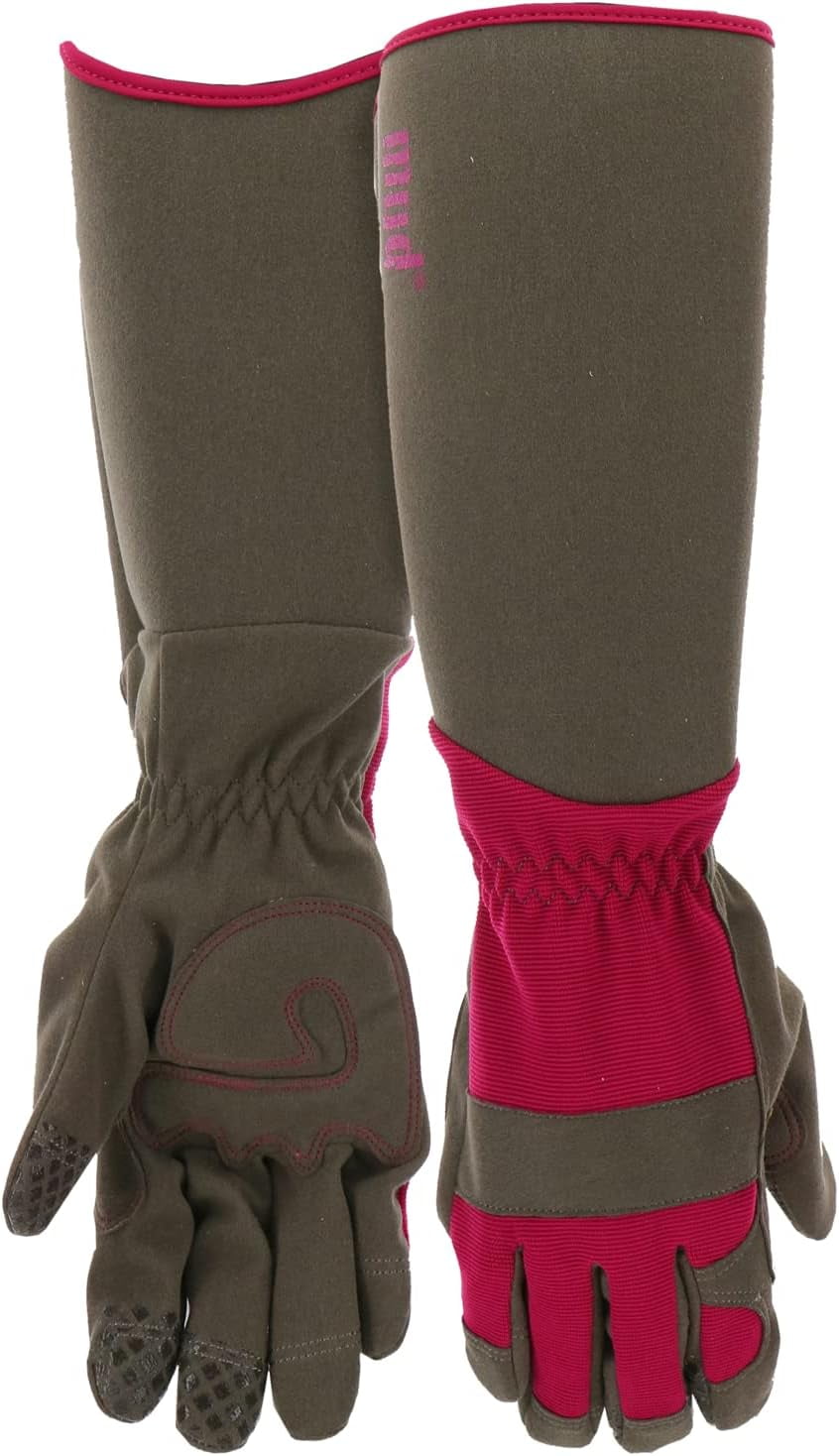 GHRTGR-Gauntlet Women's Synthetic Leather Palm with Extended Safety ...