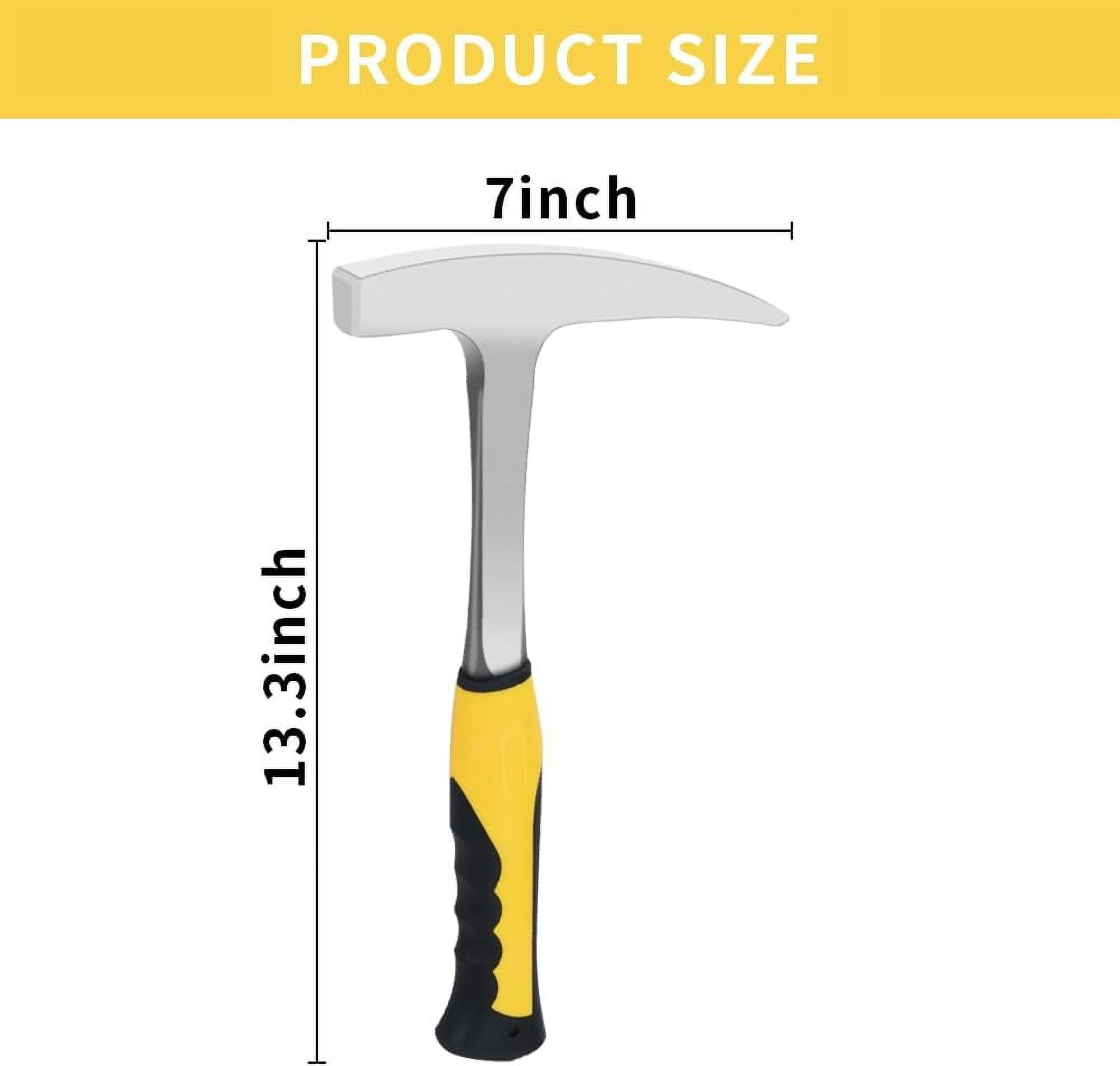 GHRTGR-Geological hammer forged brick hammer, geologist rock pickaxe ...