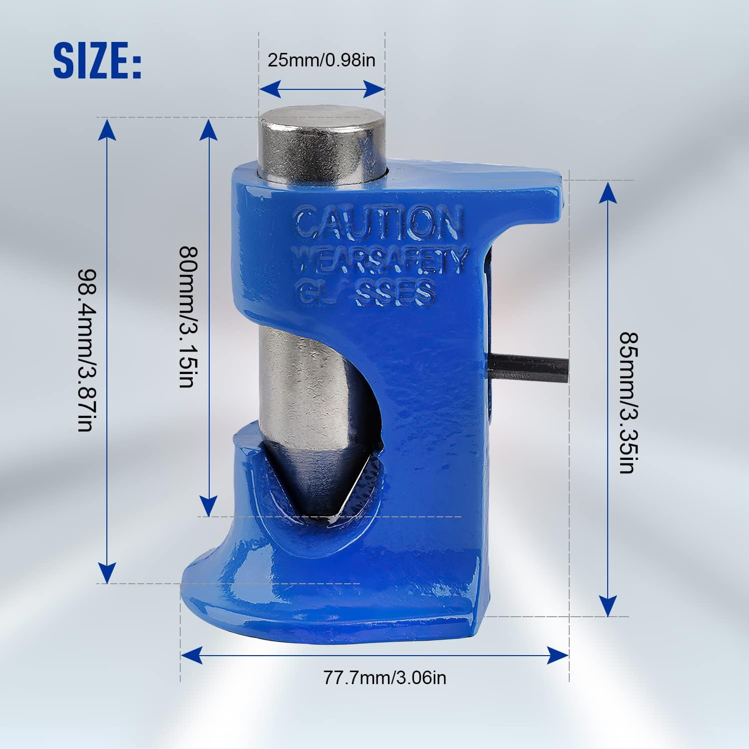 GHRTGR-Hammer Battery Lug Crimping Tool for 12AWG to 2/0AWG Wire and ...