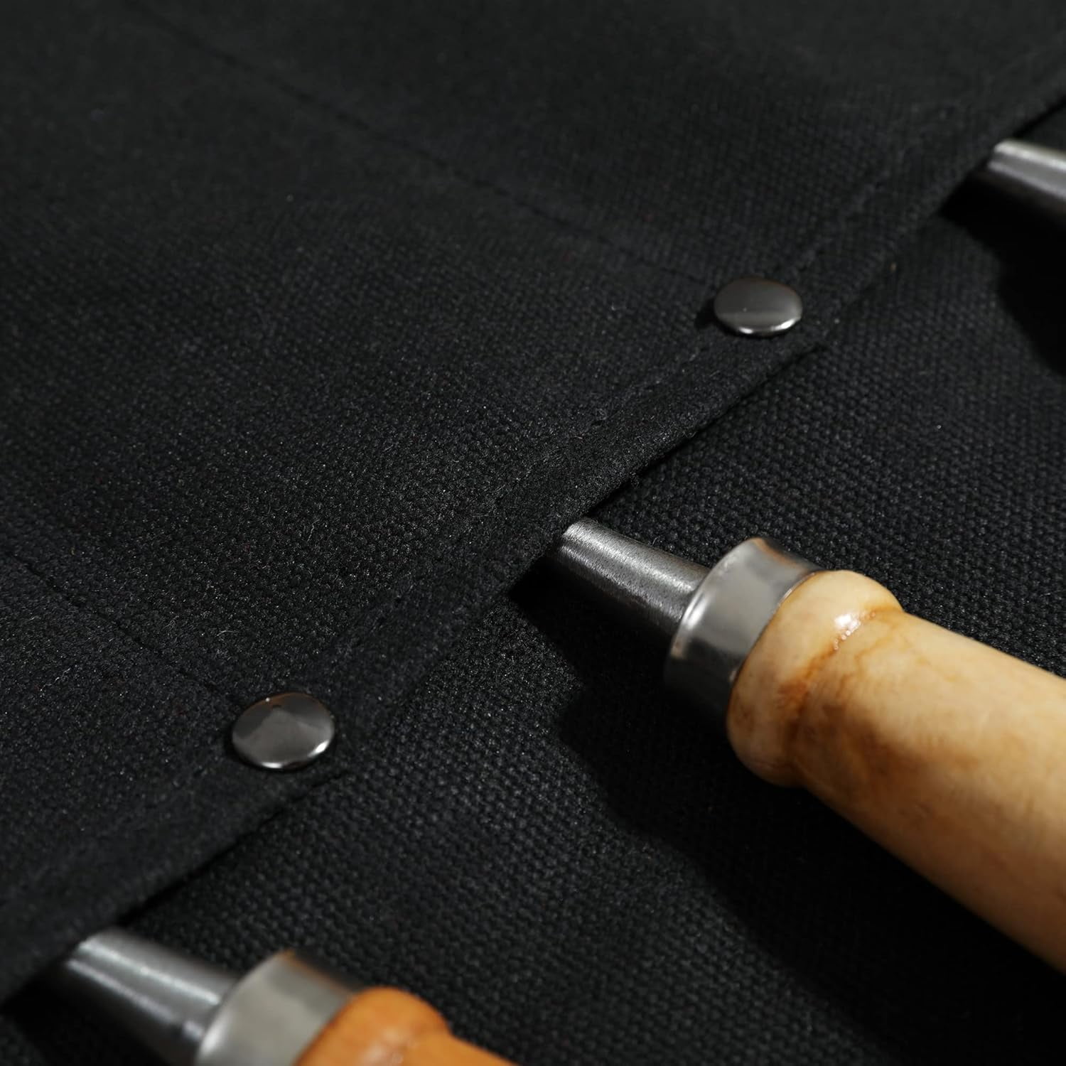 GHRTGR-Heavy-Duty 16OZ Waxed Canvas Tool Roll Bag - Durable Wrench ...