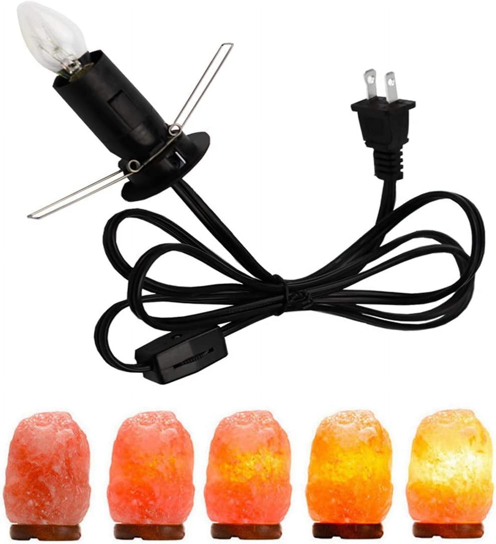 GHRTGR-Himalayan Salt Lamp Cord with Gear SwitchOriginal Replacement ...