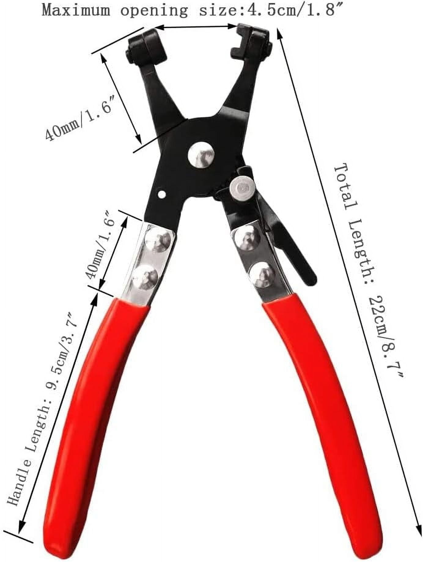 GHRTGR-Hose Clamp Plier Auto Repair Tool Swivel Flat Band for Removal ...