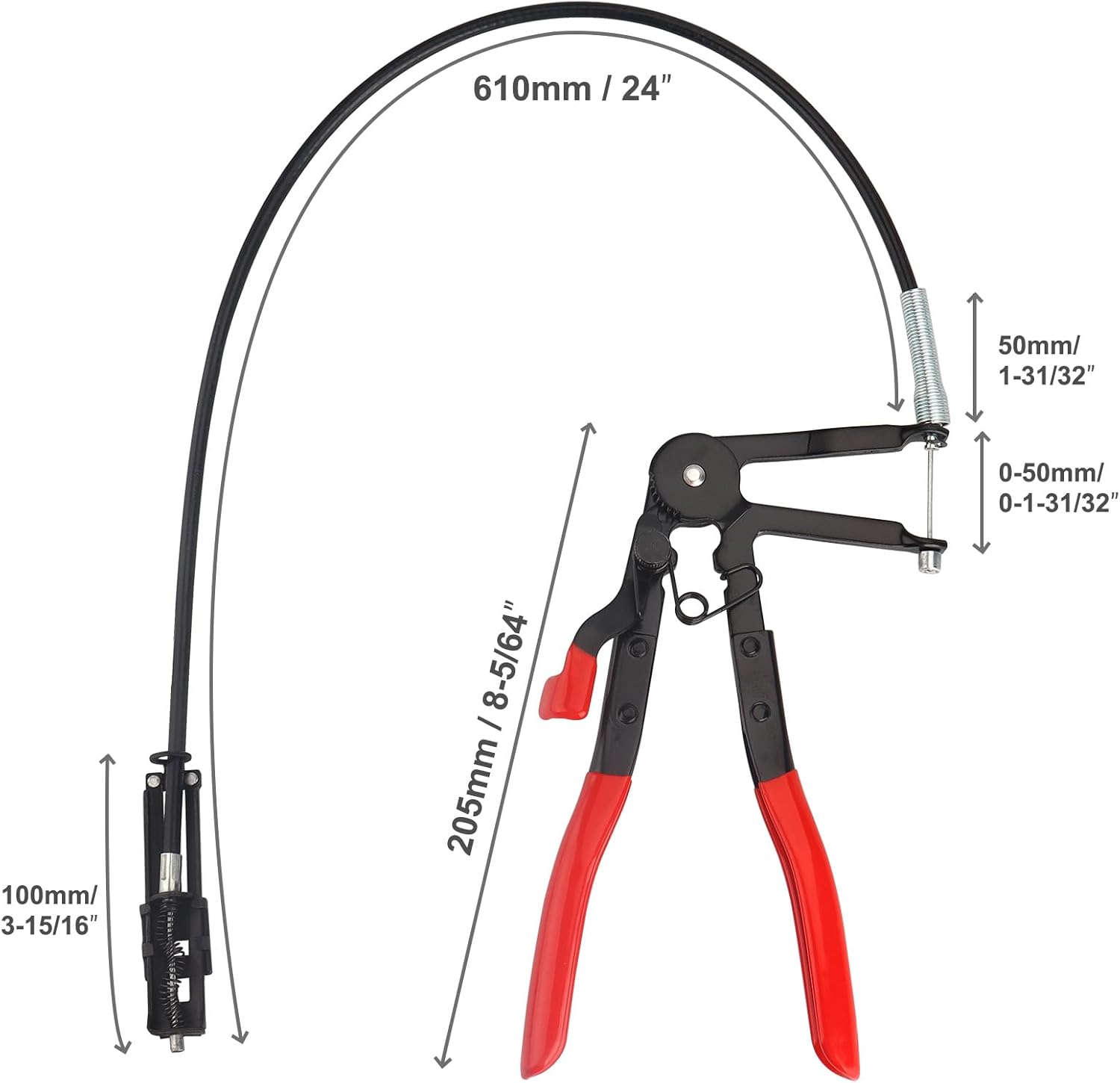 GHRTGR-Hose Clamp Pliers, Hose Clamp Tool For Removing And Installing ...