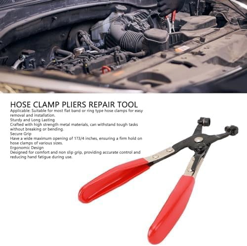 GHRTGR-Hose Clamp Tools, Swivel Flat Band Hose Clamp Pliers for Removal ...