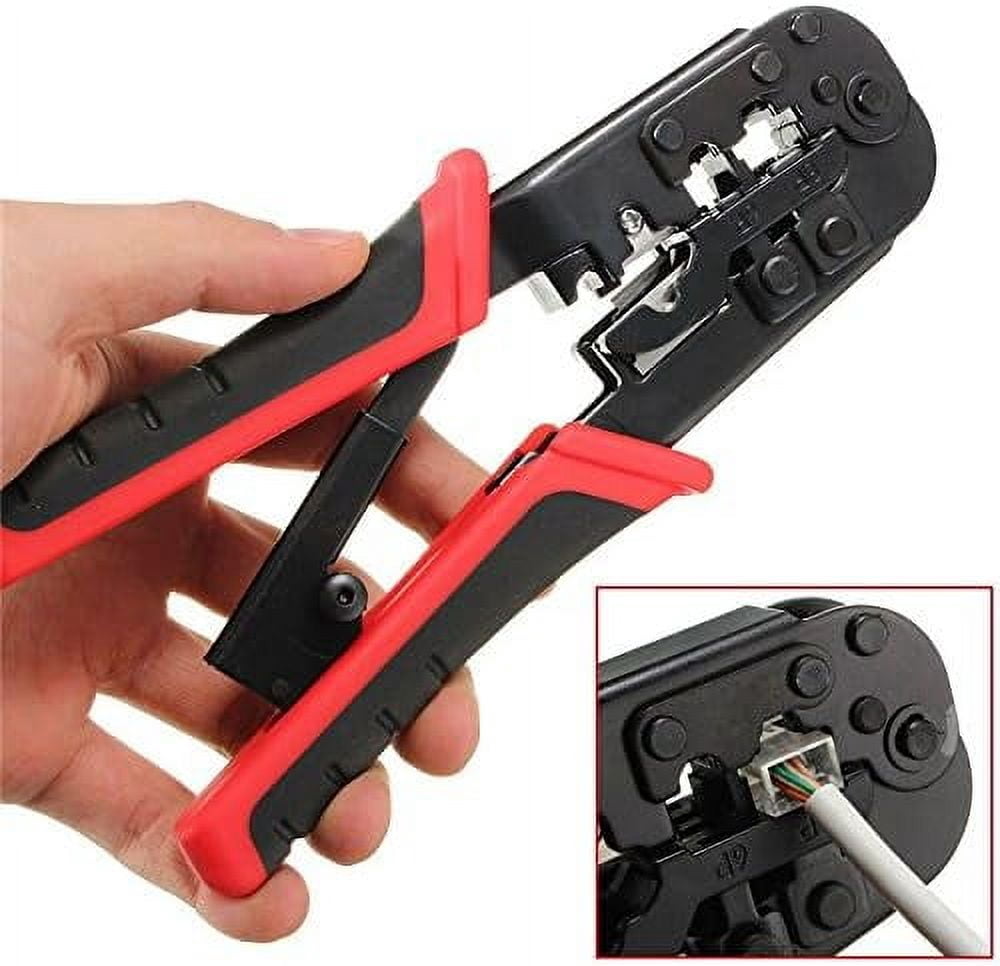 GHRTGR-Network LAN Wire Crimp Tool Connector Net Crimper Pliers Network ...