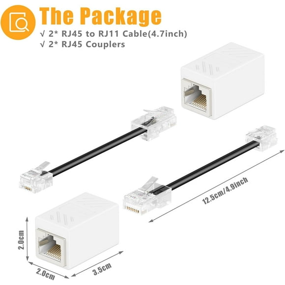 Phone Jack To Ethernet Adapter