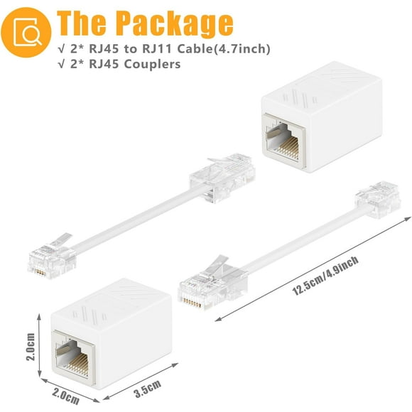 Phone Jack To Ethernet Adapter