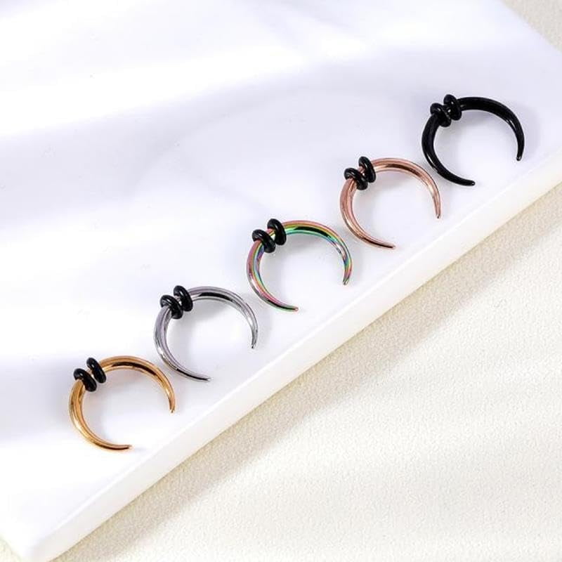 GHRTGR-Pincher Tapers Septum Rings C-Shape Buffalo Stretcher Expander ...