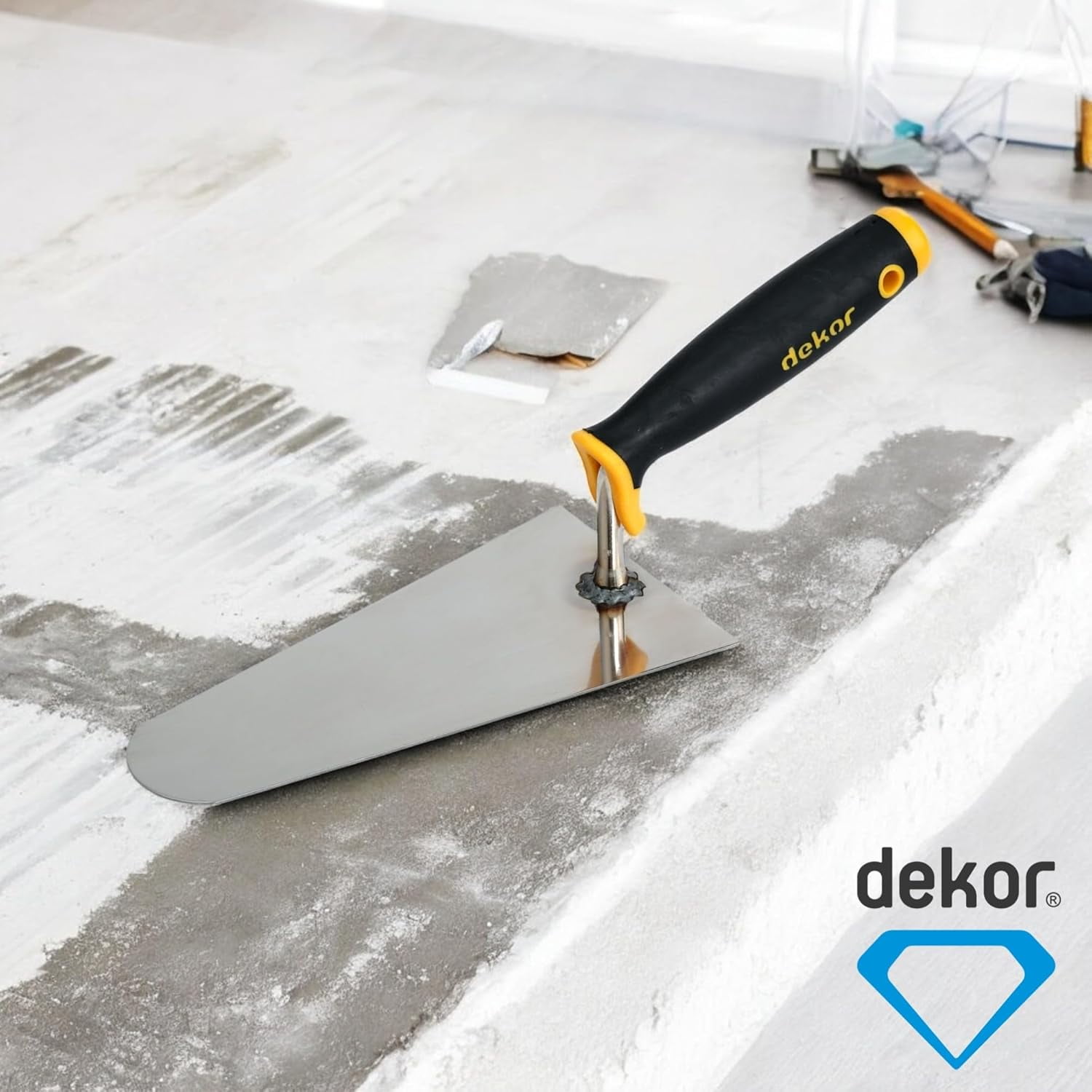 GHRTGR-Plaster and Brick Trowel - Size 8" - German Stainless Steel ...