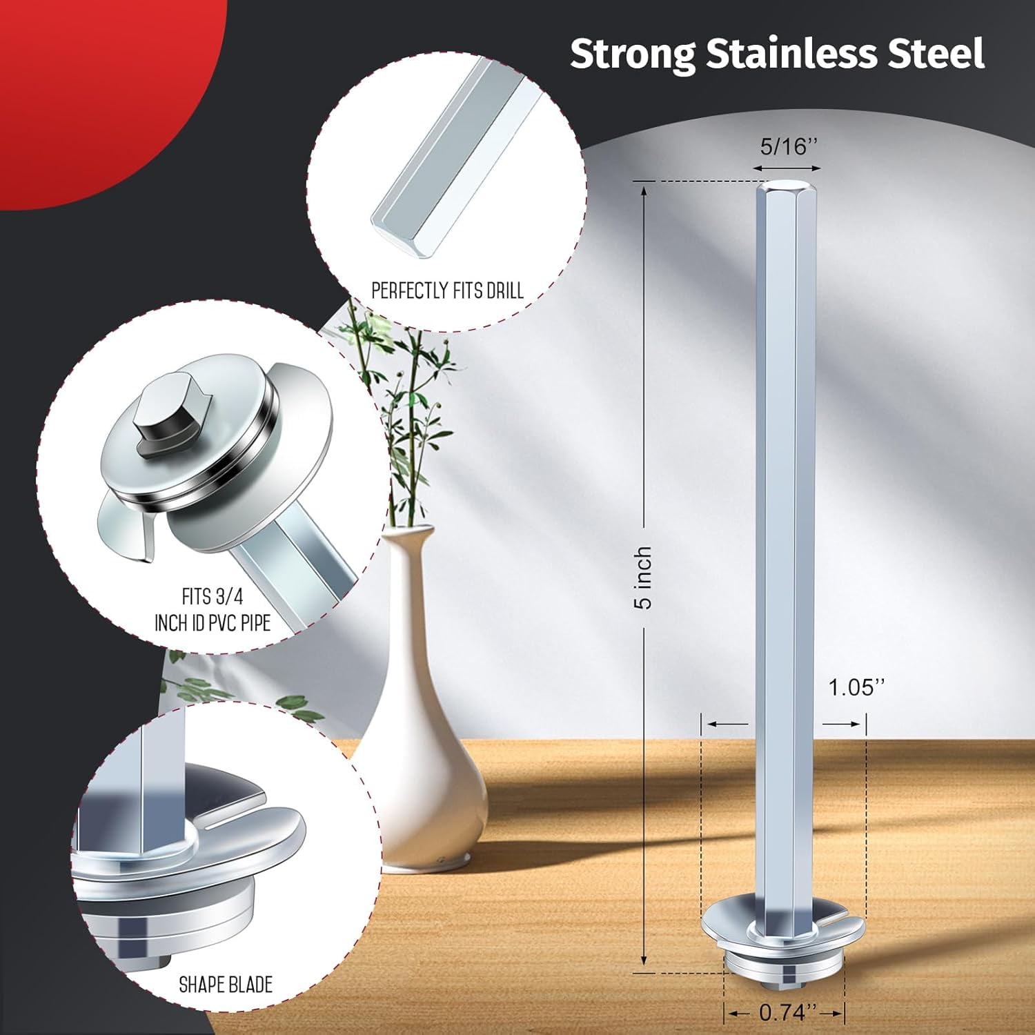 GHRTGR-Plumbing PVC Fitting Socket Saver, PVC Pipe Reamer Cutter for Removing SCH 40 from Hub ...