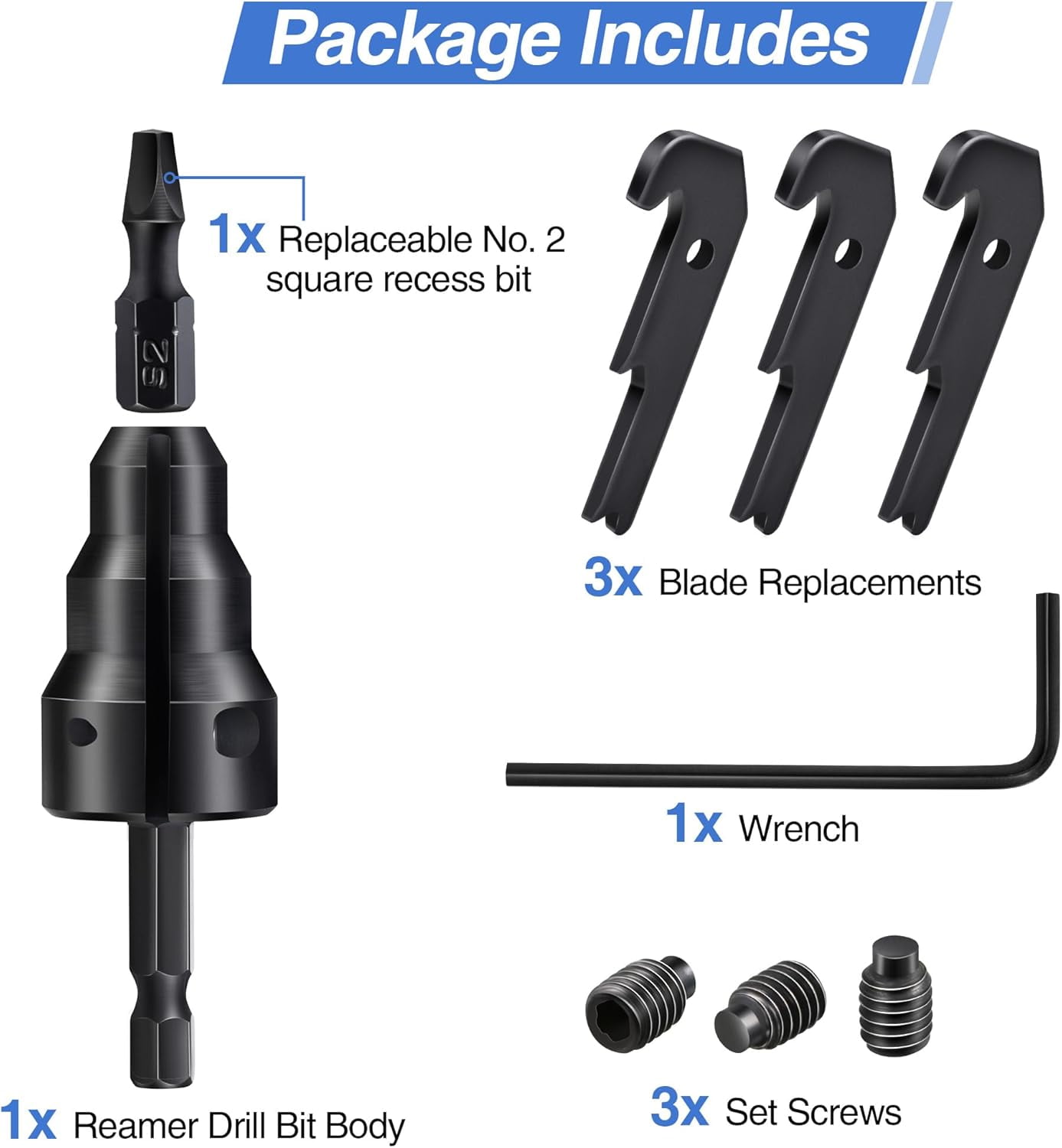 GHRTGR-Power Conduit Reamer with Improved Bit Retention, Reamer Tool ...