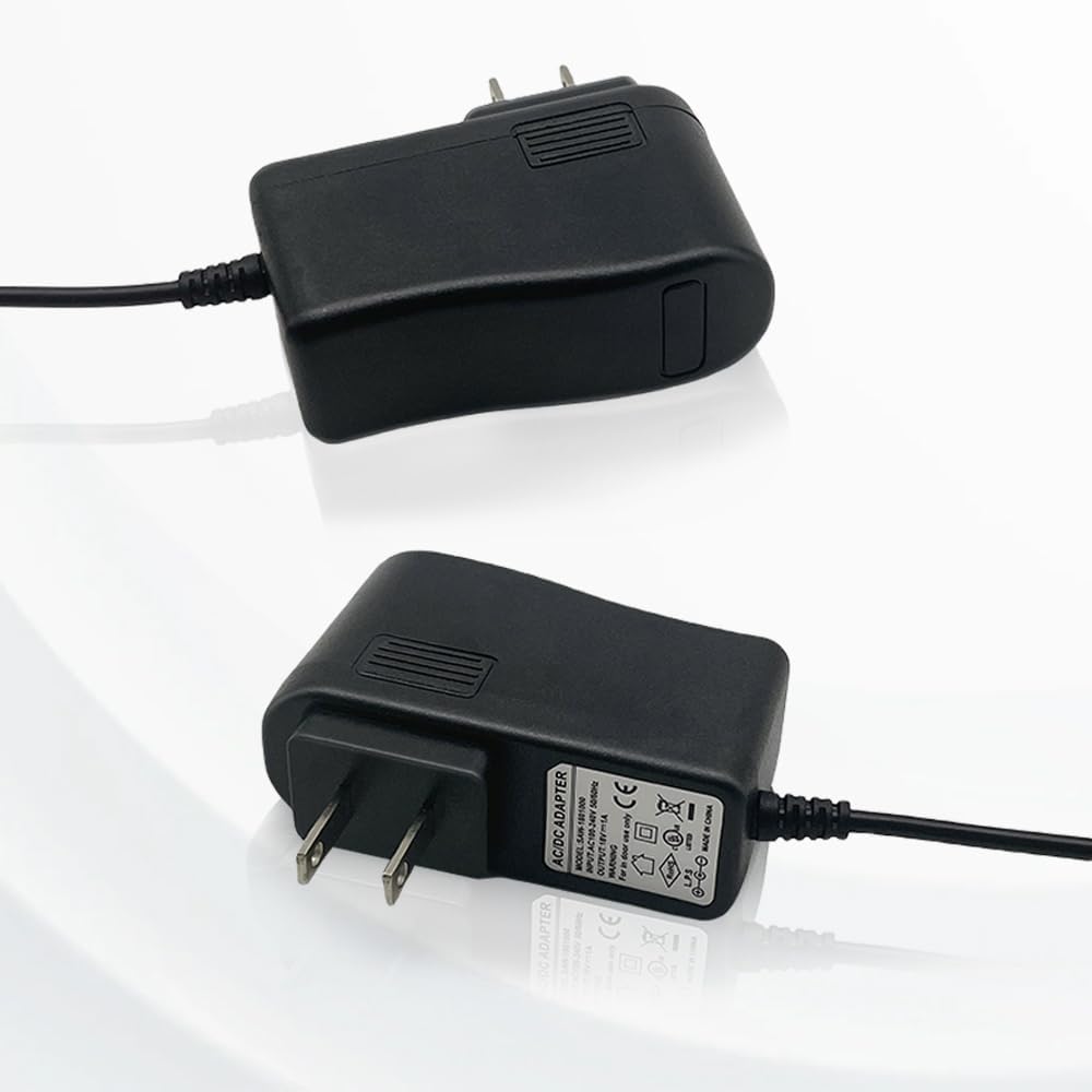 GHRTGR-Power Supply Adapter 18V DC 1A（1000mA for Guitar Pedal Power ...